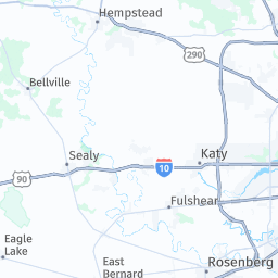 Map of Liberty County Texas