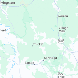 Map of Harris County Texas