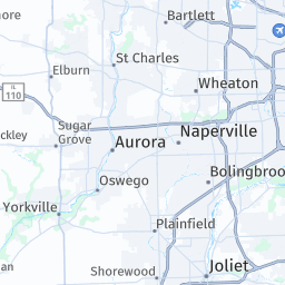 Map of Will County Illinois