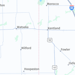 Map of Will County Illinois